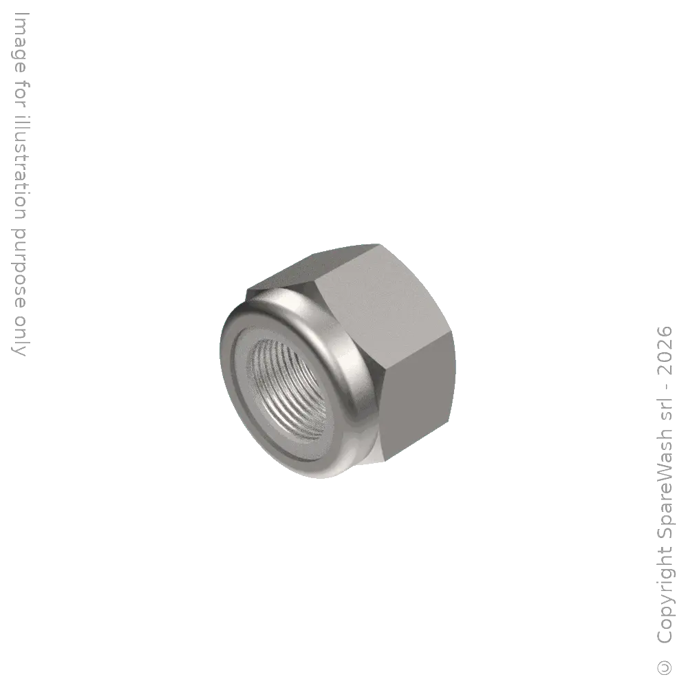 DADO AUTOBLOCCANTE ALTO M20 INOX | Sparewash